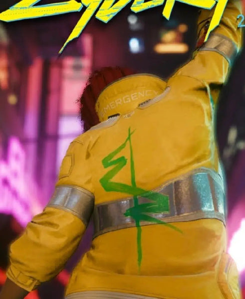 Cyberpunk 2077 Edgerunners Lucy Yellow Jacket – oxandbullsleather